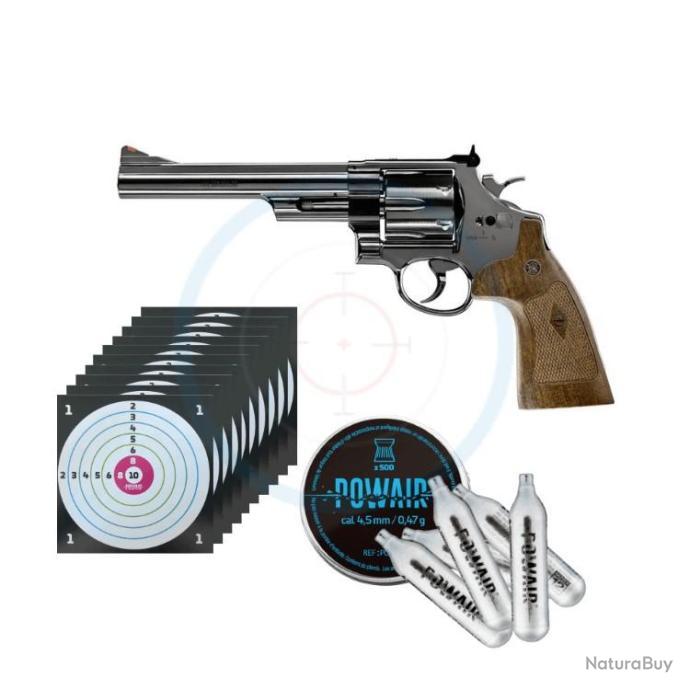 Pack Revolver SMITH&WESSON M29 6,5'' CO2 CAL 4.5MM - Revolvers CO2 (9468301)