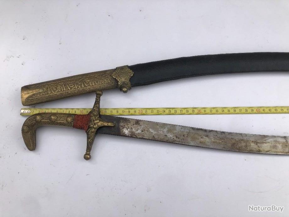 Sabre epee persan lame courbe - Armes blanches du monde et ethnique ...