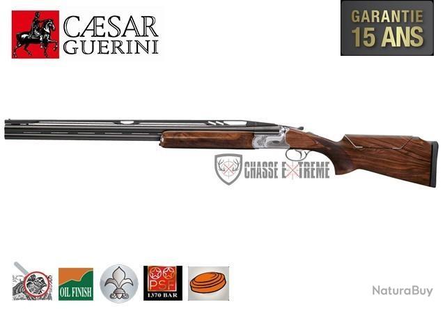 Fusil CAESAR GUERINI Invictus Trap Impact Cal 12/70 Bande Demi Haute Réglable 76cm - Fusils de ...