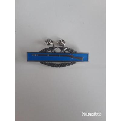 INSIGNE METAL DU COMBAT INFANTRY BADGE,DEUX ETOILES - Insignes ...