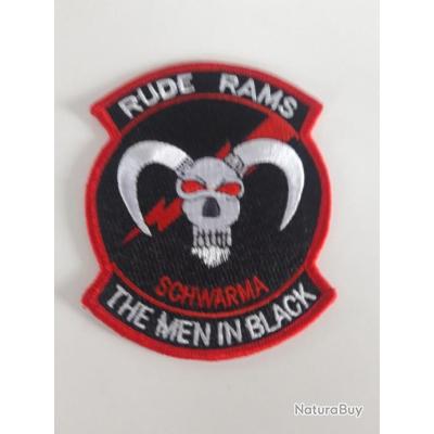 PATCH TISSU "THE MAN IN BLACK" - Insignes en tissu - Patchs (9586891)