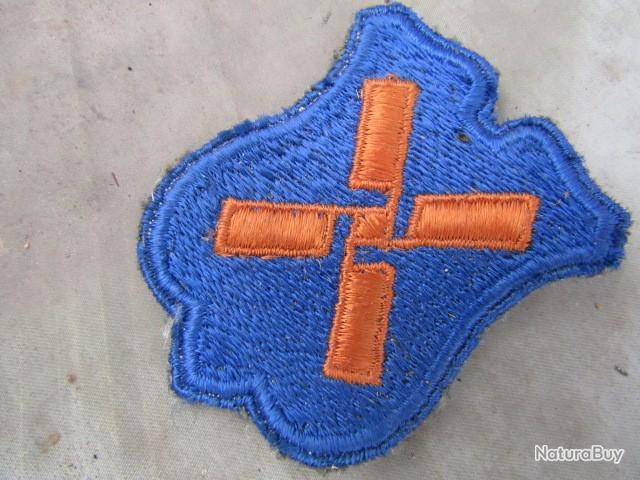 Patch 12 corps armée Inf Div US army ww2 deuxième guerre américain GI ...