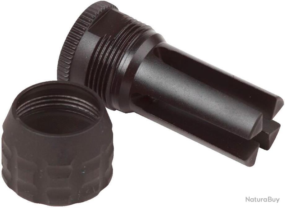 Cache Flamme Ase Ultra Borelock flash hider Cal.7.62 filetage M18X1 ...