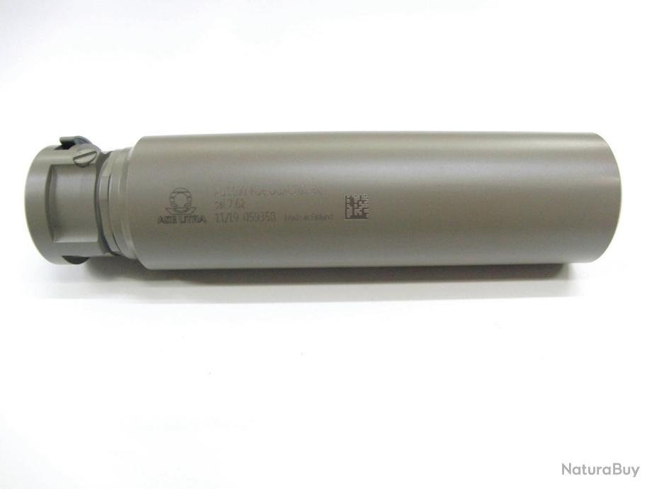 Modérateur de son Ase Ultra dual 762-BL FDE Cal.7.62 - Silencieux et ...