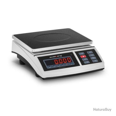 Balance de table cuisine pèse aliment - 30 kg / 1 g - 21 x 27 cm - LED ...