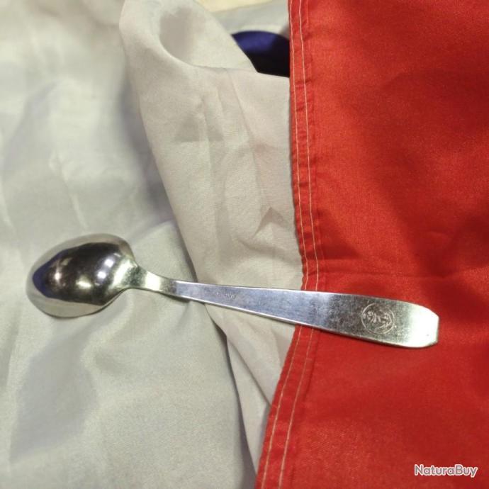 Cuillère Marine Française avec rondache ( militaire militaria armée ...