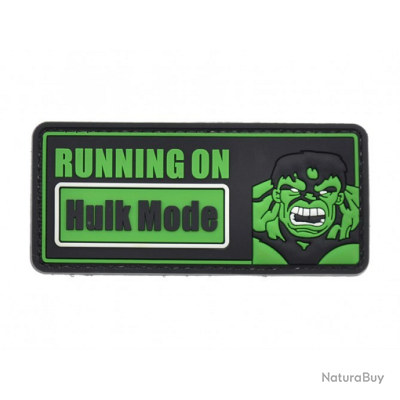 Patch Hulk Mode On Vert olive - Ecussons - Patch Airsoft (9719637)