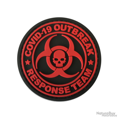 Patch Outbreak Response Team Rouge - Ecussons - Patch Airsoft (9719653)