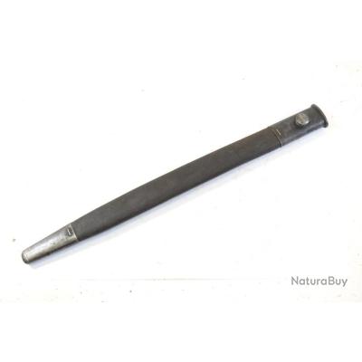 Fourreau de baionnette Anglaise 1907 - bouterolle à bord plat, chape ...