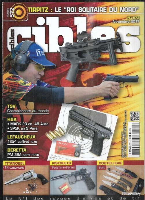 Cibles 572 h&k mark 23, grease gun brevets, buck, hk sp5k, 5,56 et 223 ...
