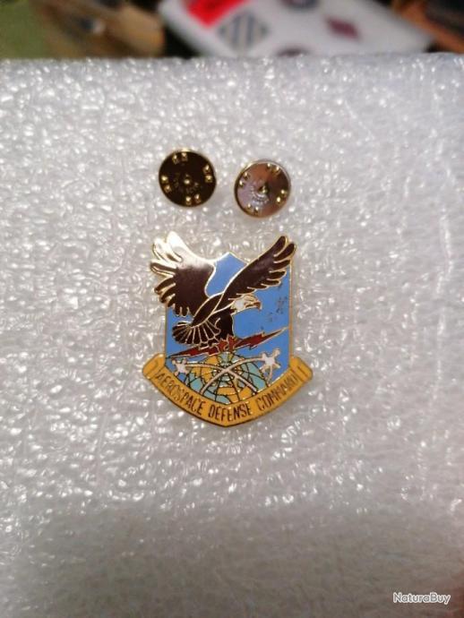 Crest armée us usaf AEROSPACE DEFENSE COMMAND ORIGINAL - Insignes ...