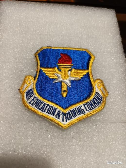 Patch armee us USAF AIR ÉDUCATION ET TRAINING COMMAND ORIGINAL 1 - Insignes en tissu - Patchs ...