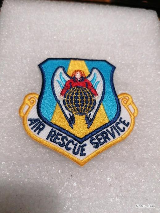 Patch armée us USAF AIR RESCUE SERVICE ORIGINAL - Insignes en tissu ...