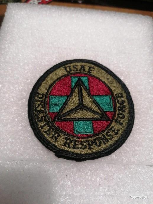 Patch armée us USAF DISASTER RESPONSE FORCE ORIGINAL - Insignes en ...
