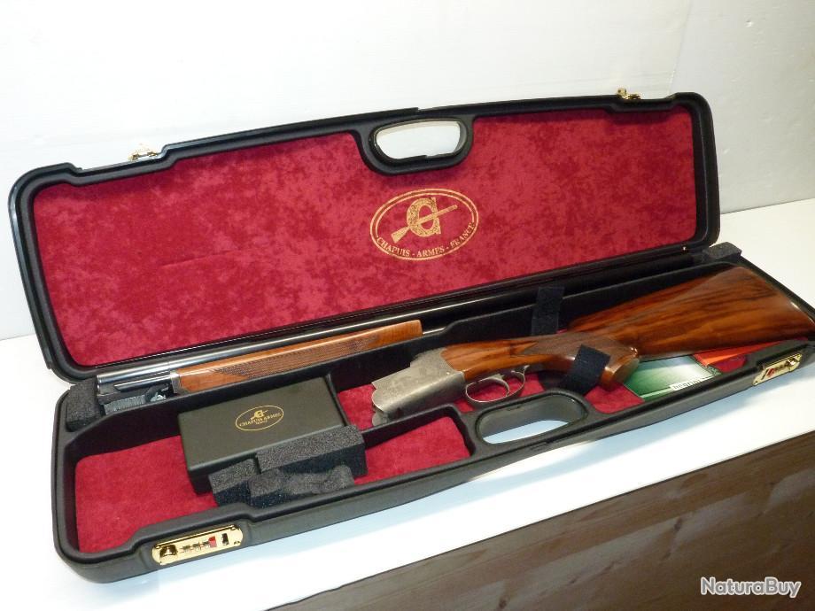 FUSIL SUPERPOSE CHAPUIS MODELE C35 ROUND DESIGN - CAL 12/76 - EJECTEURS ...