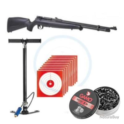 Carabine Benjamin Maximus PCP +Pompe PCP + 250 plombs + 10 Cibles - Cal ...