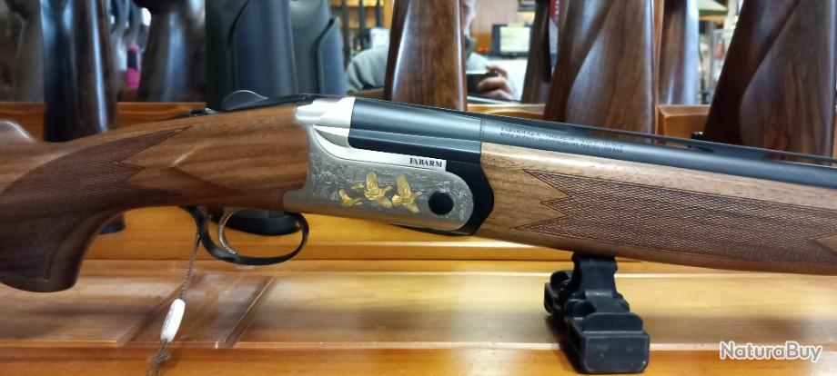 Fusil superposé FABARM ELOS A2 Classic Gold acier cal 12/76 - Fusils ...