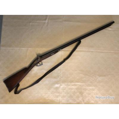Très rare fusil a chiens à amorce BRUN- LYONET armurier à Saint Etienne ...