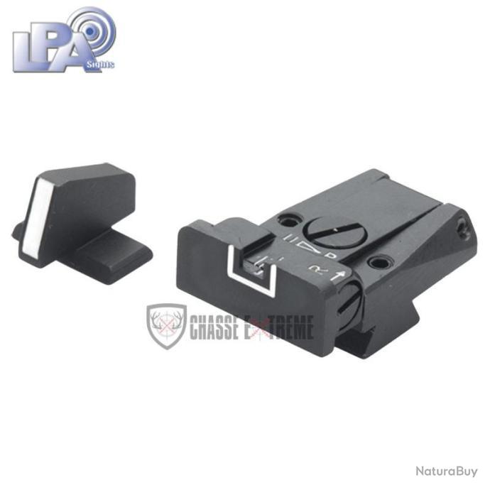 Hausse Réglable et Guidon LPA pour Browning GP Vigil, Mkll, GP Prat ...