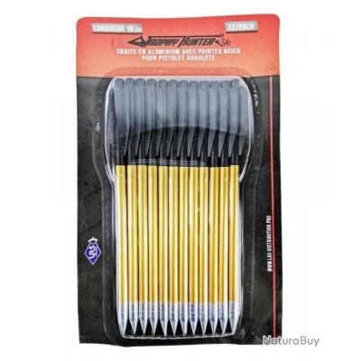 TROPHY HUNTER - LOT DE 12 TRAITS POUR PISTOLET ARBALÈTE (4) - Traits et ...