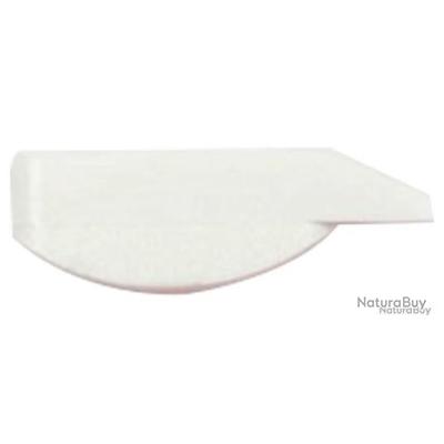 Guidon rectangulaire lumineux base arrondie/ montage sur lumière BLANC ...