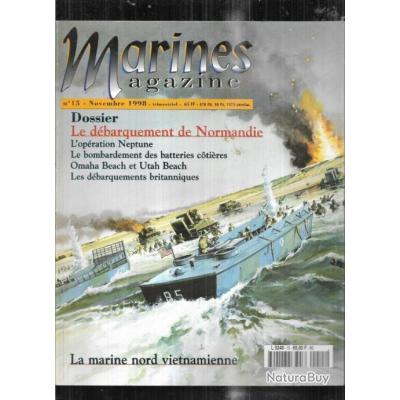 Marines magazine 15 marines éditions débarquement de normandie , marine ...