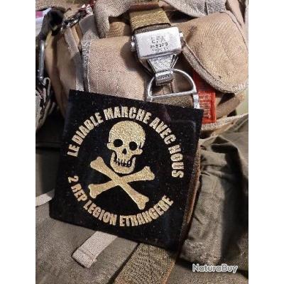 Bloc de pierre gravée, légion étrangere , 2eme REP crane - Coupelles ...