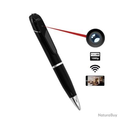 Stylo Caméra Espion WIFI Full HD 1080P SS-SCE - Caméras de surveillance ...