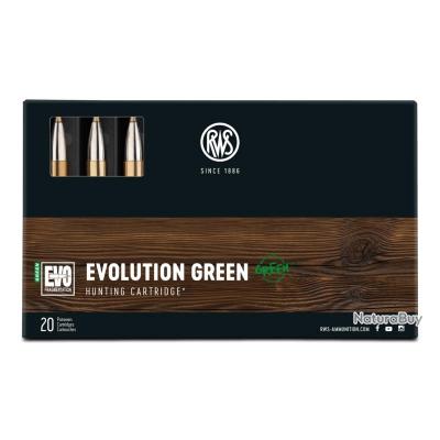 Munitions RWS 30-06 EVO Green 9g 139gr x1 boite - Balles Calibre 30-06 (9853564)