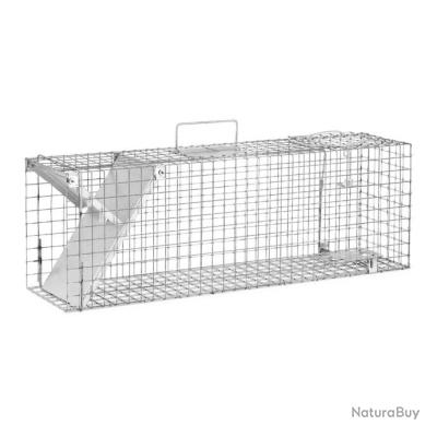 Cage piège capture animaux 82 x 20 x 27 cm - mailles : 25 x 25 mm 14 ...