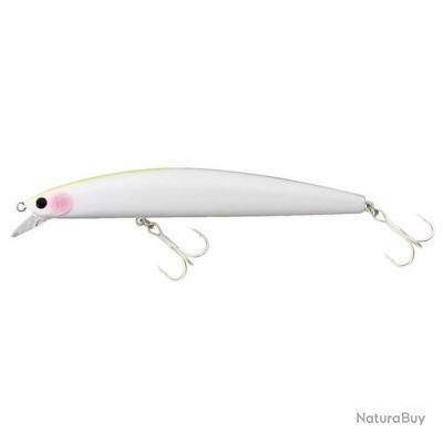 Daiwa D'Minnow Floating SW 13 cm Ghost White - Leurres durs mer (9877151)