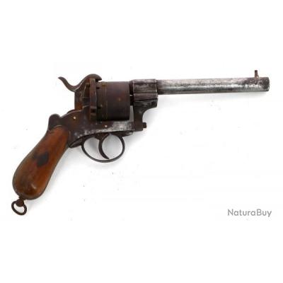 JOLI GRAND REVOLVER A BROCHE TYPE LEFAUCHEUX - - Pistolets et Revolvers ...