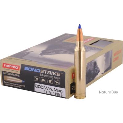 Norma 300 Win. Mag. Bondstrike Extreme 11.7g 180gr x1 boite - Balles ...