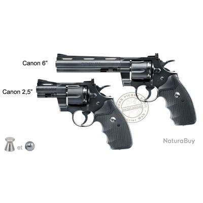 Revolver à plombs 4,5 mm BB CO2 UMAREX - COLT Python - Noir (Inf. à 3 ...