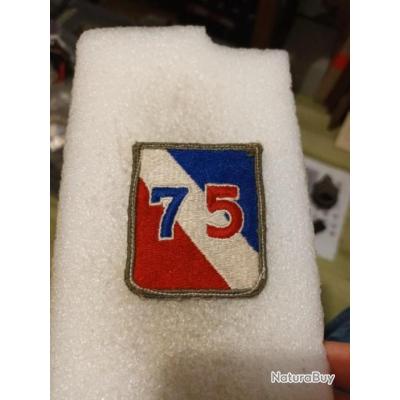 Beau Patch armée us 75th INFANTRY DIVISION ww2 original 2 - Insignes en ...
