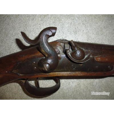 Fusil ancien mono canon chargement par la bouche - Fusils à percussion ...
