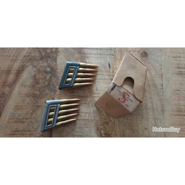 Boite munitions Allemandes De La Seconde Guerre Mondiale 1939 8mm M30 Scharfe avec aigle ...
