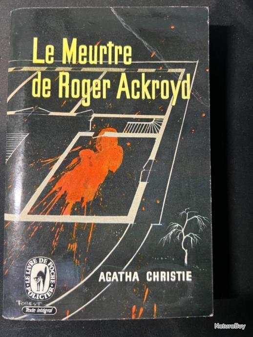 Roman Le meurtre de Roger Ackroyd d'Agatha Christie - Autres Livres, K7 ...
