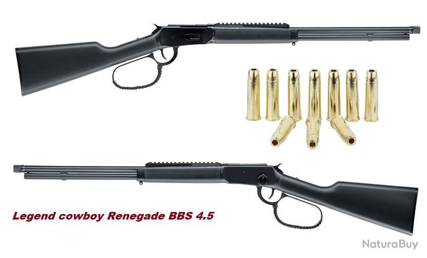 Carabine Winchester NOIR Légends cowboy Cal. 4.5 Bille Acier ...