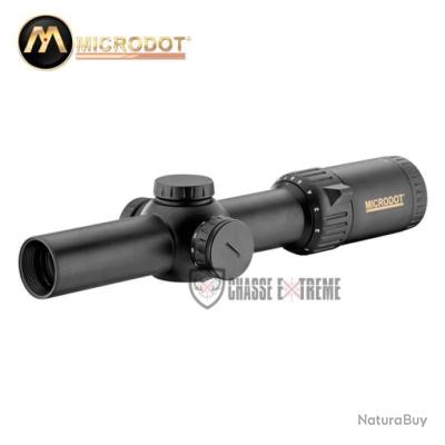 Lunette MICRODOT 1-8 x 24 Illuminée- Fibre Optique - Lunettes de battue ...