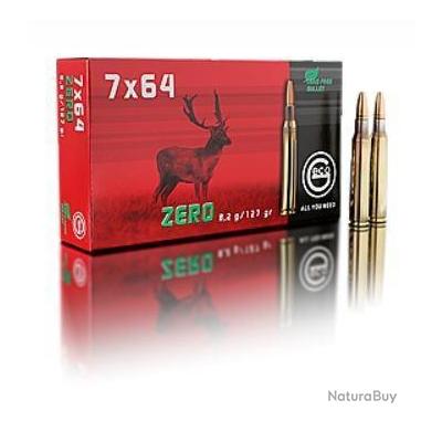 Munitions GECO Cal.7x64 Zero 8.2G 127GR par 60 - Balles Calibre 7x64 ...