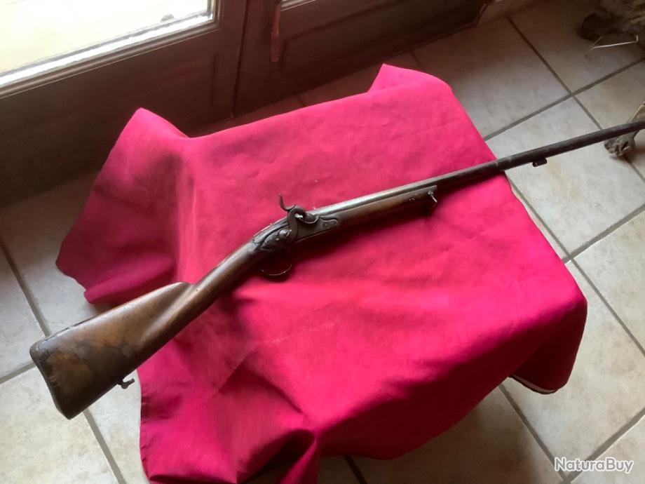 Fusil à percussion, avec chargement par la bouche, pas de prix de ...