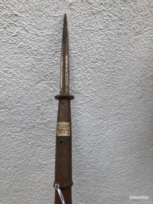 Lance pic sur bois modele 1890 a douille - Lances (9967355)
