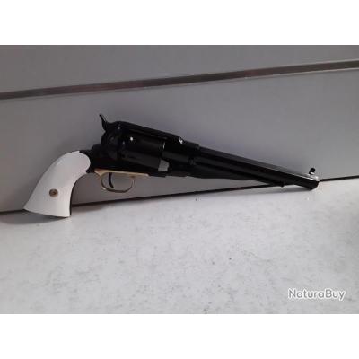 9186 REVOLVER POUDRE NOIR PIETTA 1858 NEW MODEL ARMY 44 STEEL FRAME ...