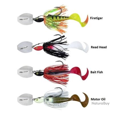 CHATTERBAIT CAT CHATTER BLACK CAT 45GR Bait fish - Cuillers silure ...