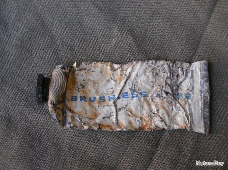 WW2 US TUBE DE CREME A RASER VIDE AMÉRICAIN DE TERRAIN " COLGATE " RARE ...