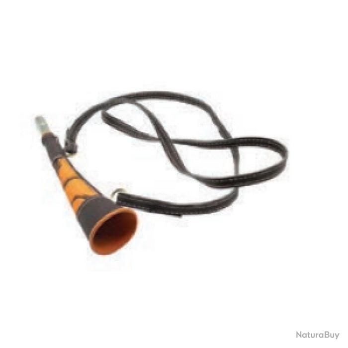 Corne Plate Januel en Laiton Gainée - Orange Camo Sous Blister - 25 cm ...