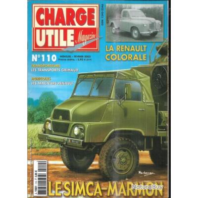 Charge utile 110 simca marmon, renault colorale, tracteurs renault ...