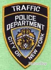 Ecusson NYPD Police Dept. Traffic - Insignes en tissu - Patchs (10032207)