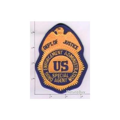 Ecusson DEA US DOJ Special Agent - Insignes en tissu - Patchs (10032687)